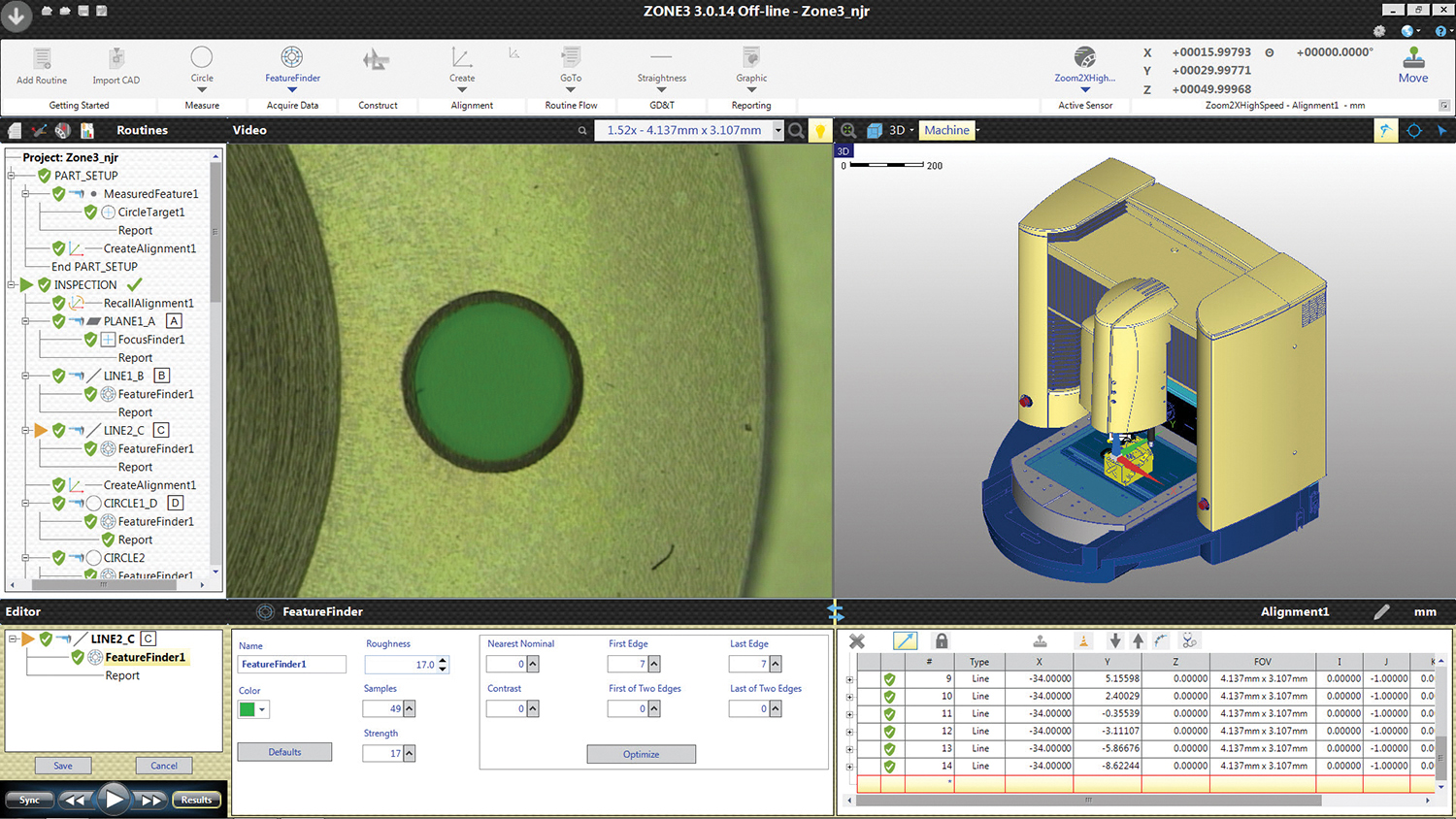 ZONE3® - OGP Scandinavia - Optisk Mätning